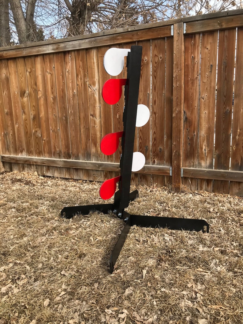 AR500 Adjustable Angle Dueling Tree - DXF Files - Reactive Paddles - Etsy