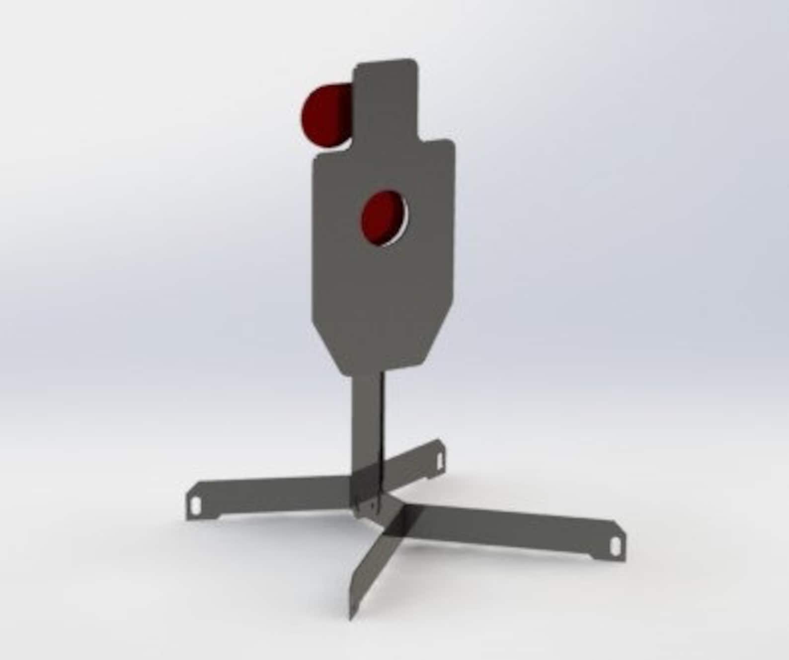 AR500 Hostage Target - DXF Files - Reactive Paddles - Etsy