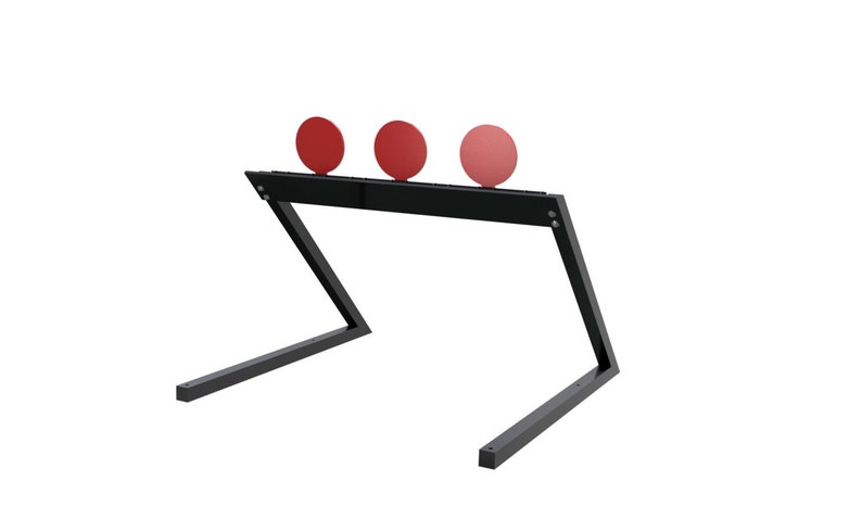 Manual Reset Plate Rack Target - DXF Files and Manufacturing Drawings ...