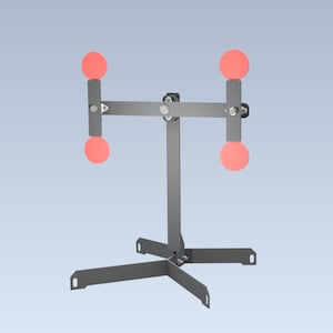 Texas Star / Propeller / Spinning Plate Rack - 4 Target Designs - DXF ...