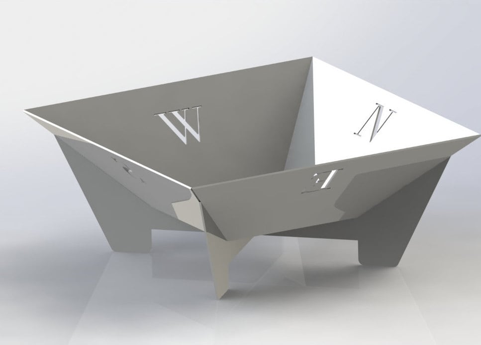 Compass Theme - Fire Pit- DXF Files - Etsy