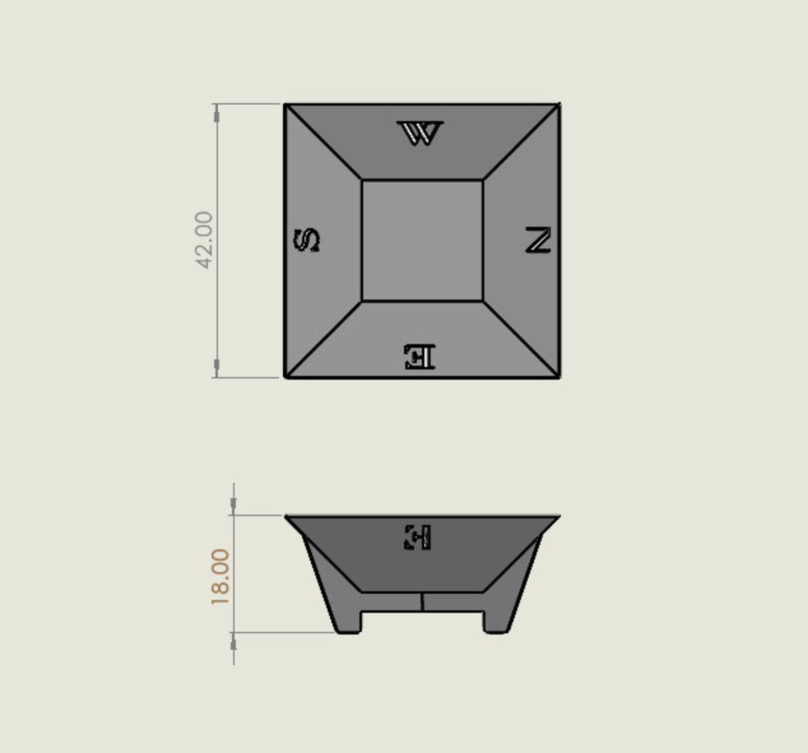 Compass Theme - Fire Pit- DXF Files - Etsy