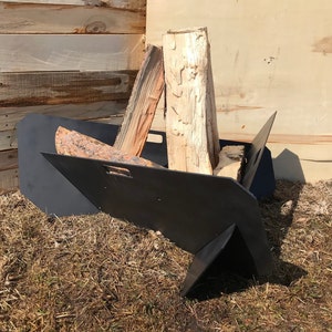 Triangle Fire Pit DXF- 2 Designs - Firepit CNC - Etsy