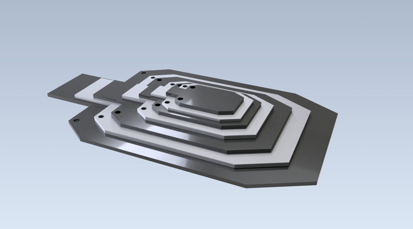 Silhouette Target DXF Files - 7 Sizes C/w Etching Layer - IDPA Style - Etsy