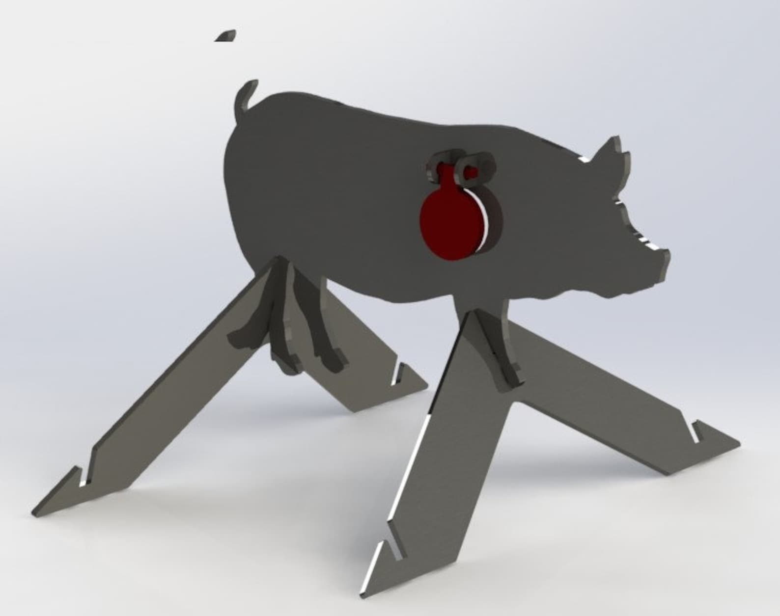 Reactive AR500 Targets 5 DXF FILES 4 Variations per File - Etsy Canada