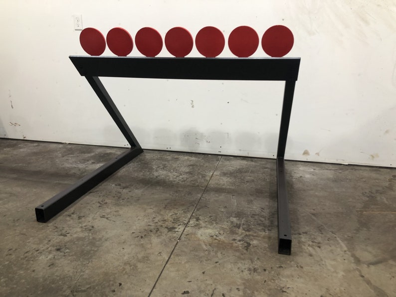 Manual Reset Plate Rack Target - DXF Files and Manufacturing Drawings ...