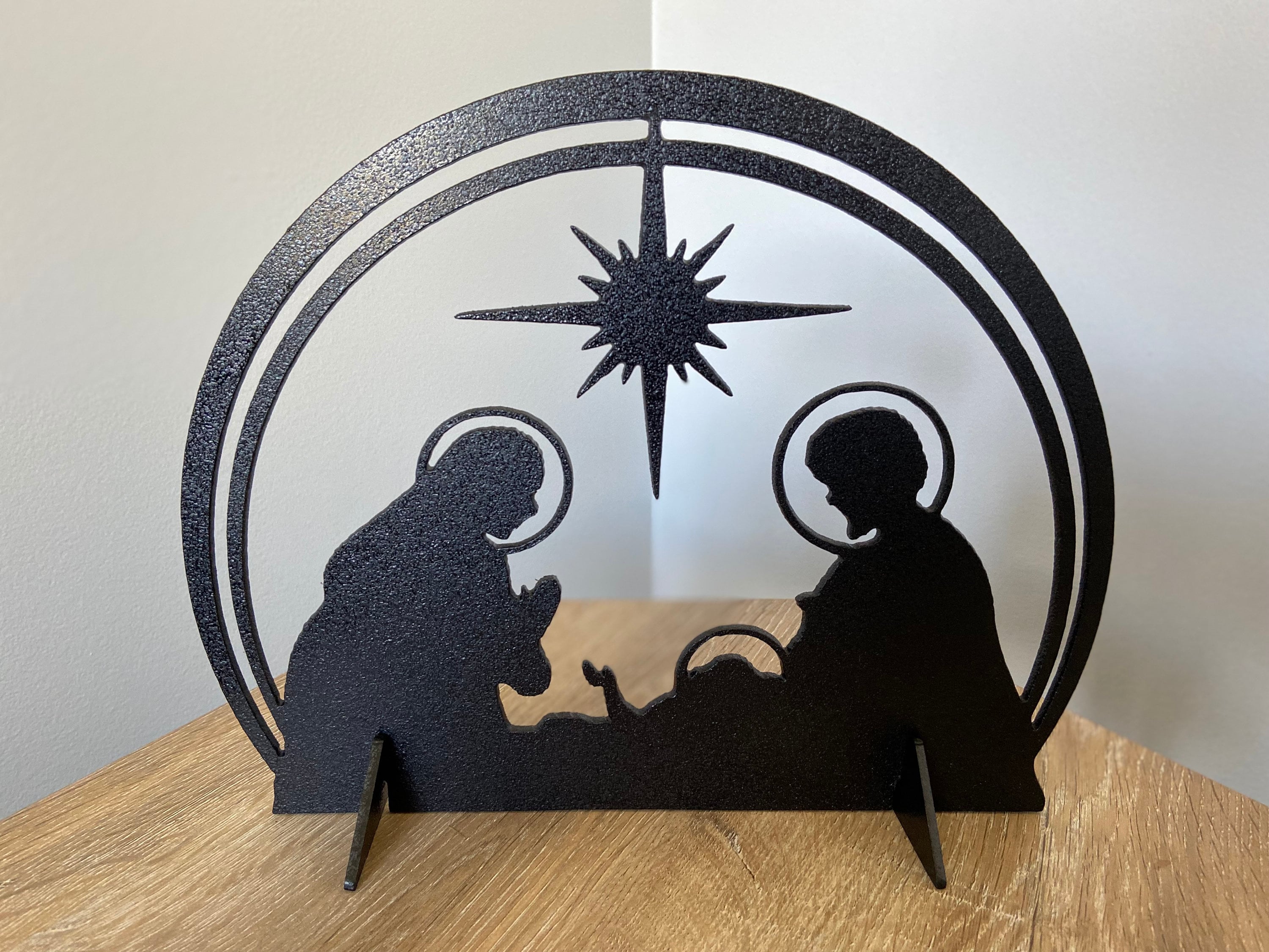 Christmas Round Nativity DXF SVG Files Plasma Laser Water Jet - Etsy