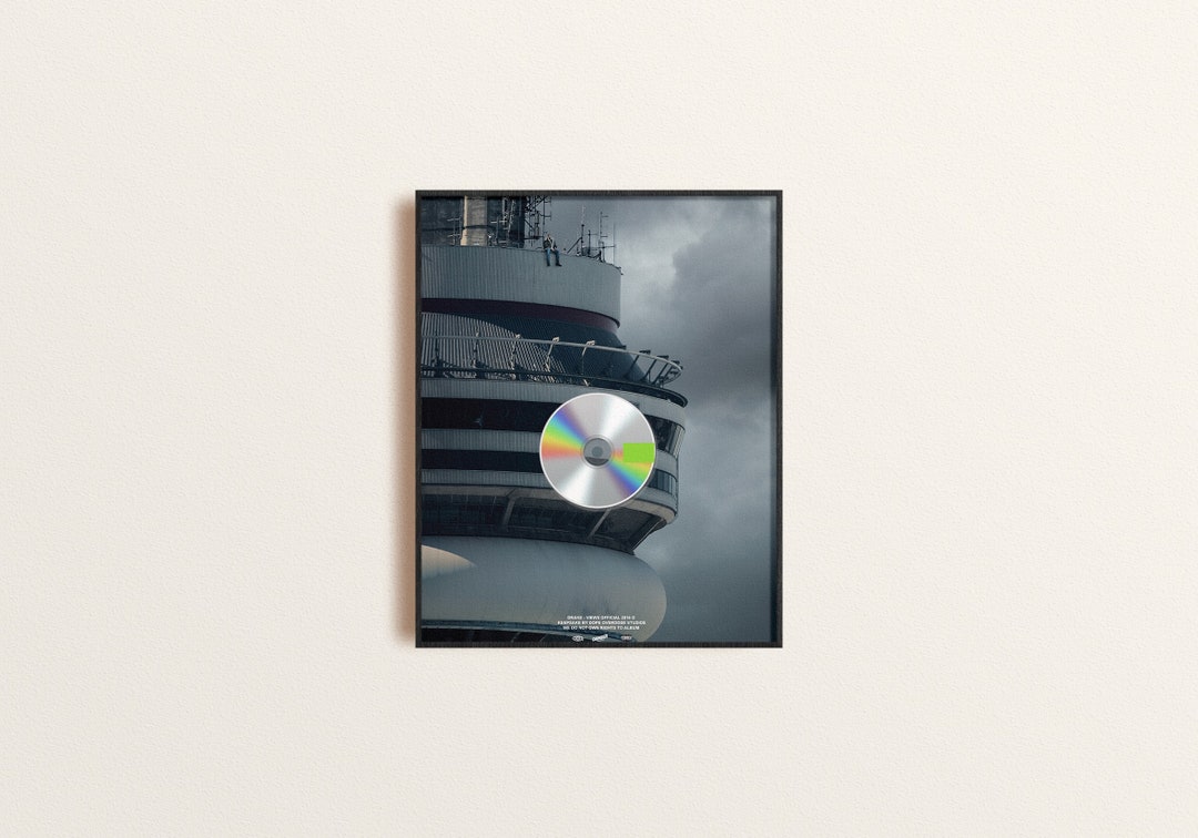 Drake Album Poster / Framed CD Holder / Album Wall Art - Etsy