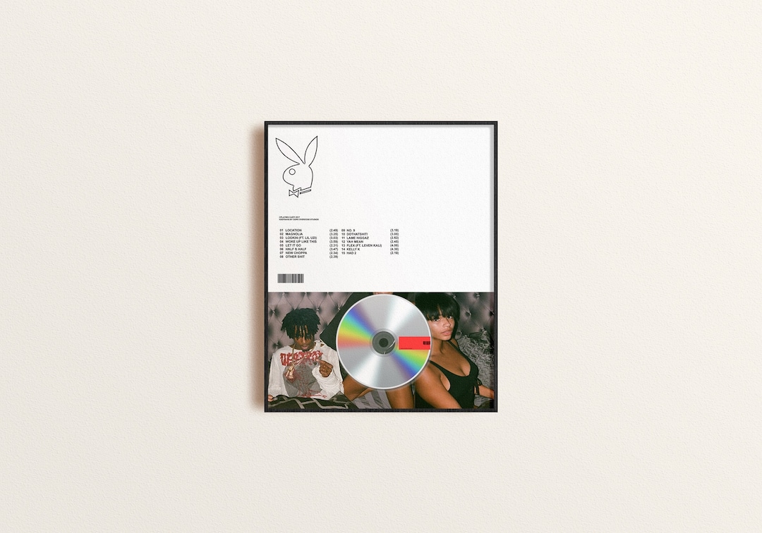 Playboi Carti Album Poster / Framed CD Holder / Album Wall Art - Etsy