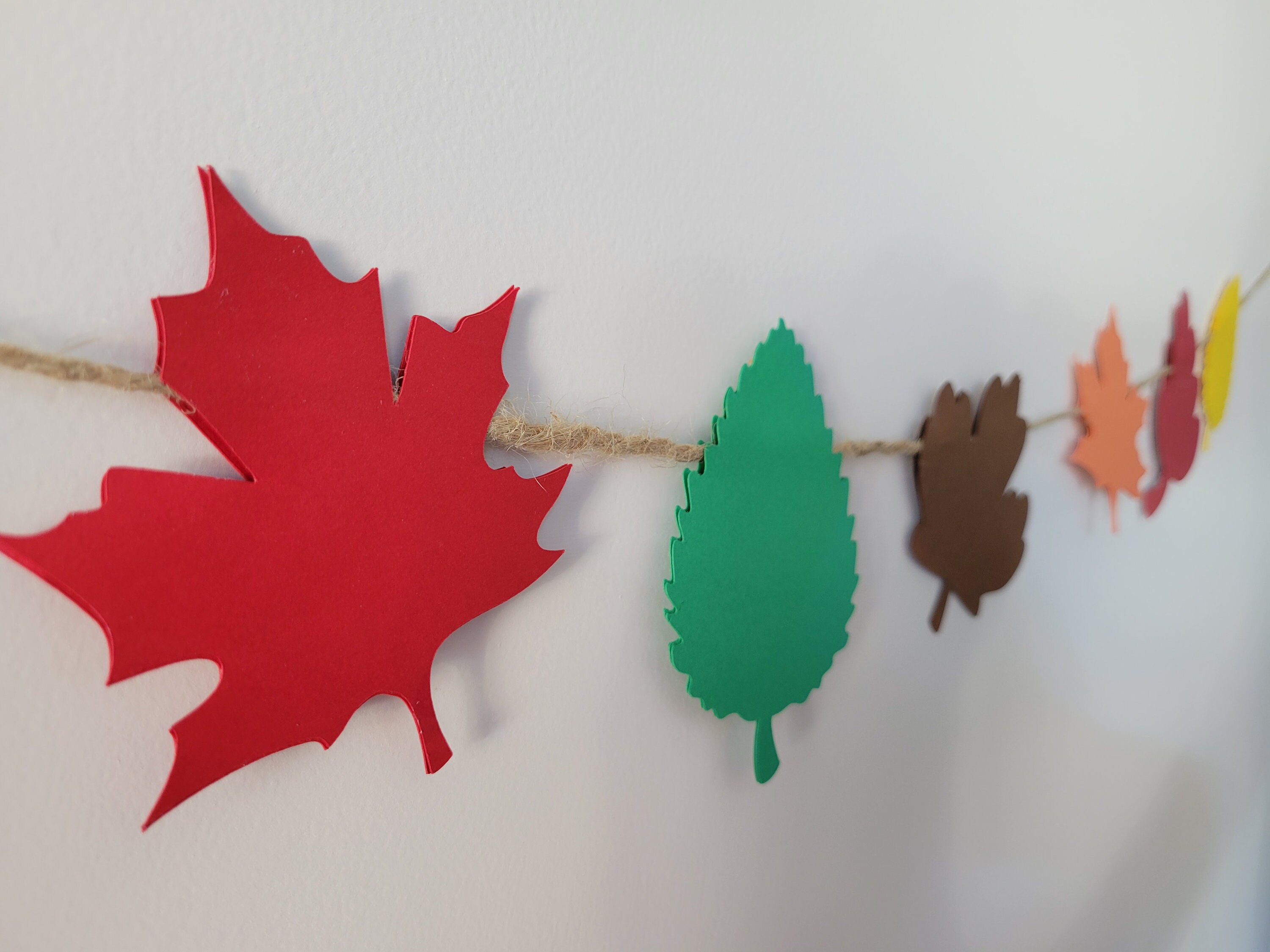 Fall Leaf Garland - Etsy