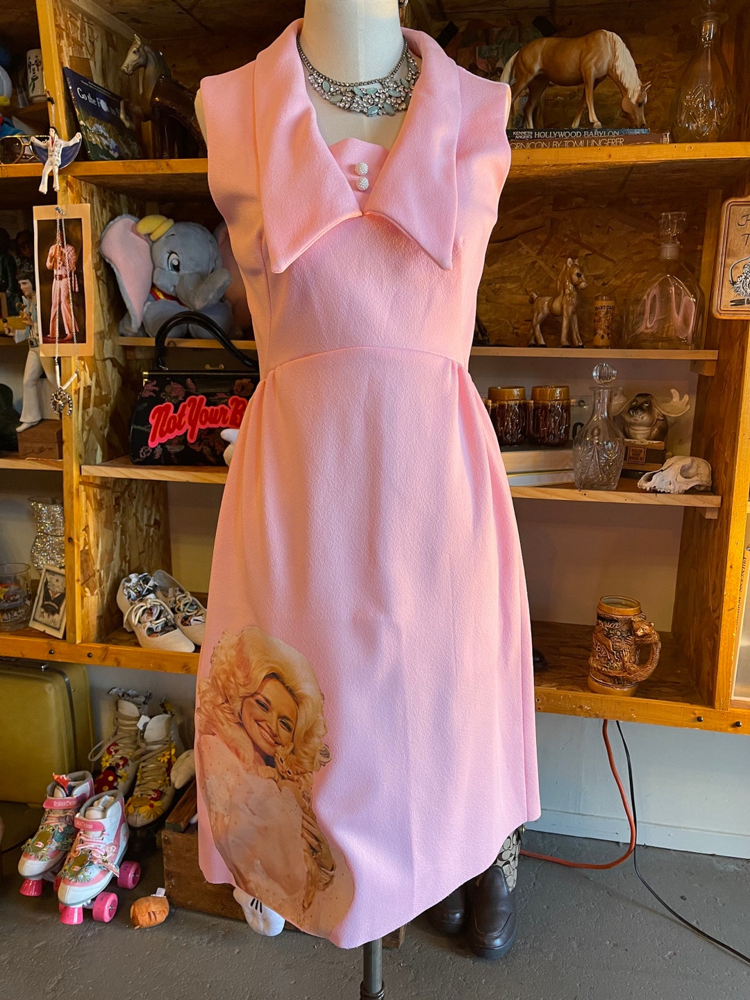 Pink Dolly Dress - Etsy