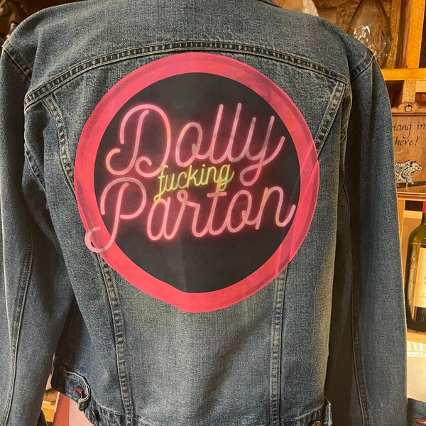 Dolly Parton Denim Jacket - Etsy