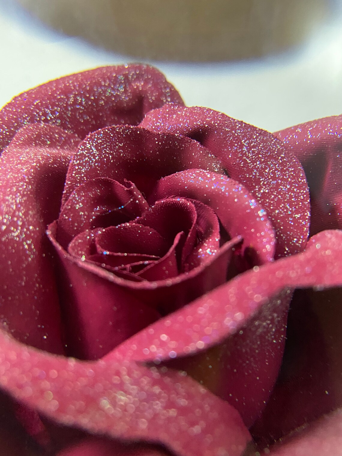 Forever Glitter Rose in Water Globe, Rose Globe, Colored Rose, Forever ...