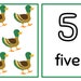 Farm Animal Number Flashcards - 1 to 10 - Etsy