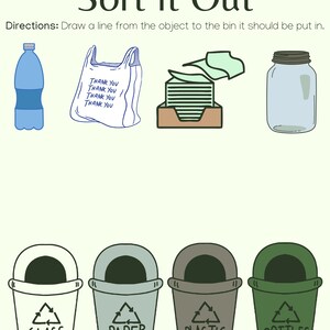 Earth Day Coloring Sheet and Worksheet Set - Etsy