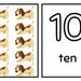 Farm Animal Number Flashcards - 1 to 10 - Etsy