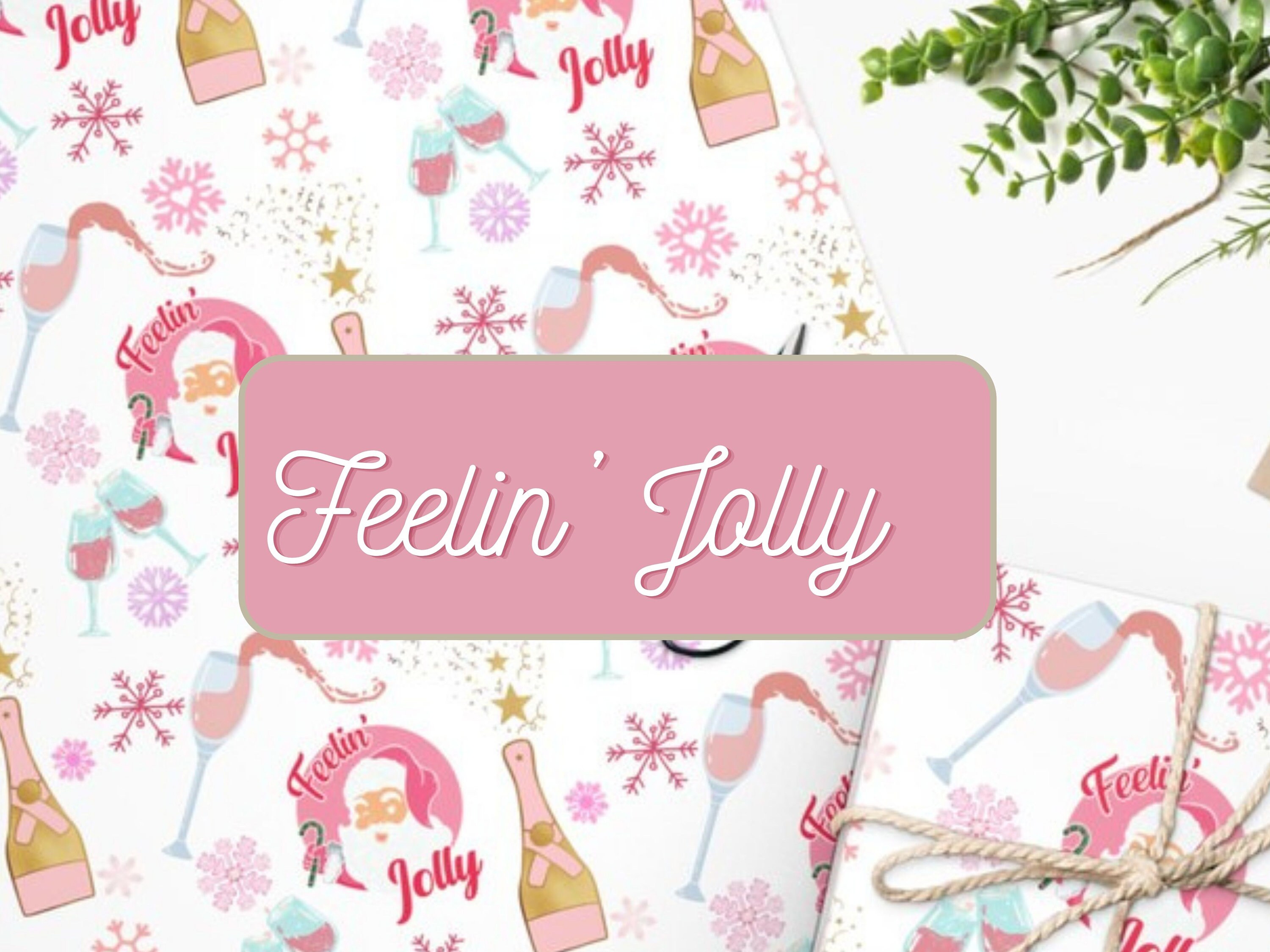 Ultimate Pink Christmas Gift Wrap Set Pink Christmas Wrapping Paper ...