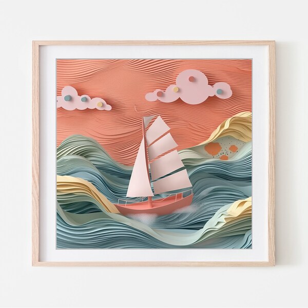 Layered Paper Art - Etsy