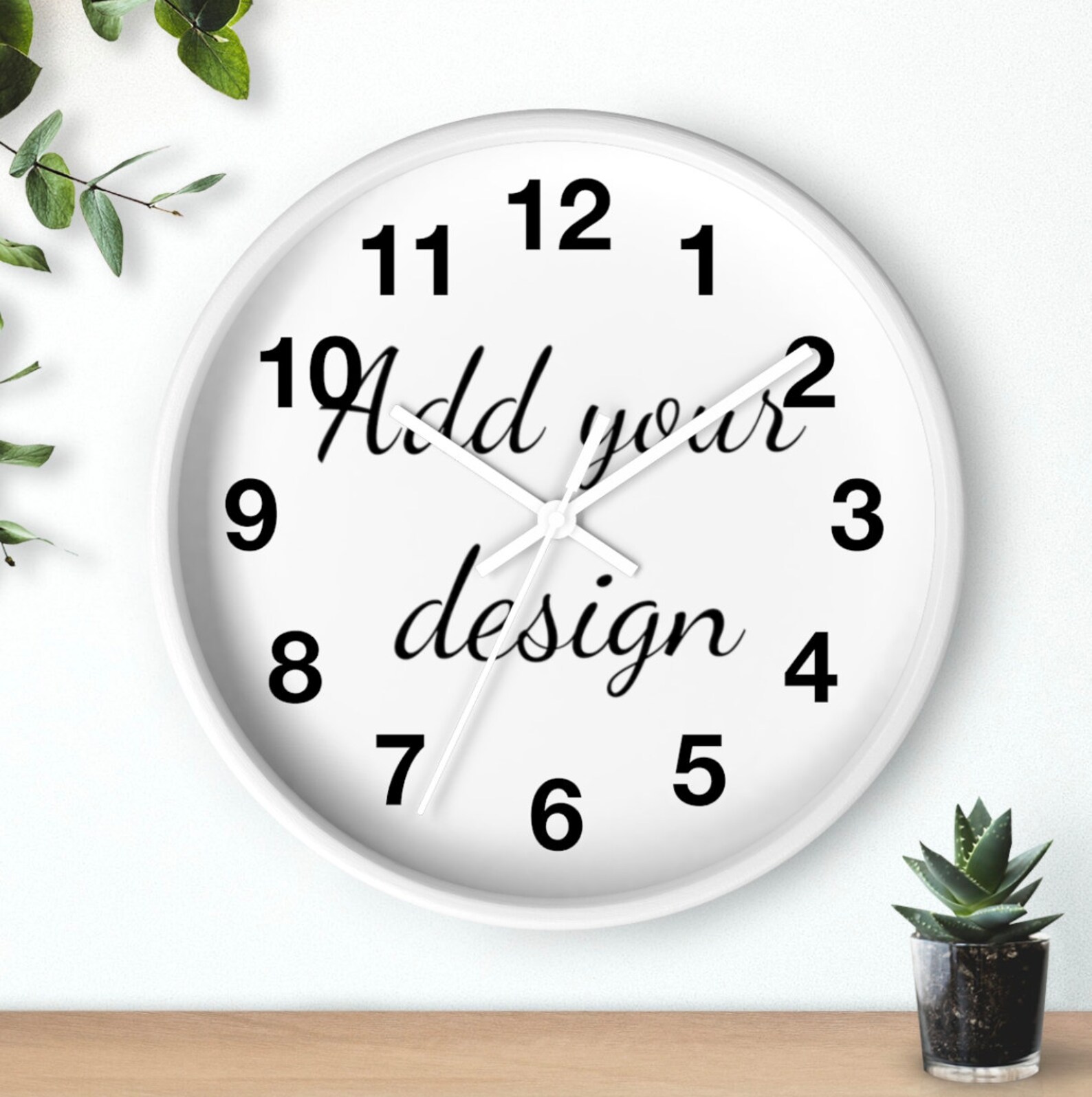 Custom Wall Clock Personalized Logo Clock Photo Wall Clock | Etsy