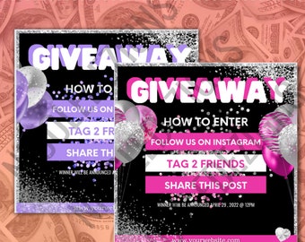Enter to Win Flyer - Etsy