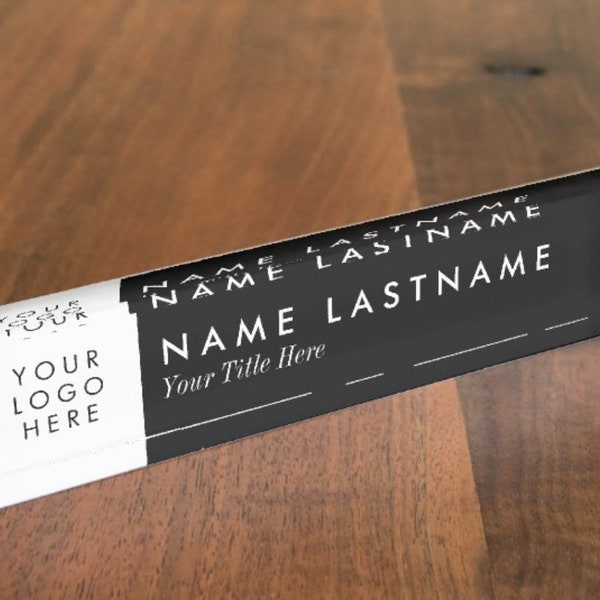 Desk Name Plate - Etsy