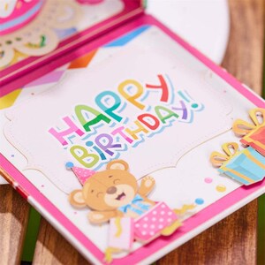 Personalized Birthday Exploding Surprise Box Card, Custom 3D Pop-up ...