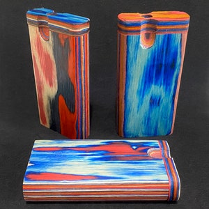 Dugout One Hitter, Handcrafted Wooden Dugout With One Hitter Bat. - Etsy