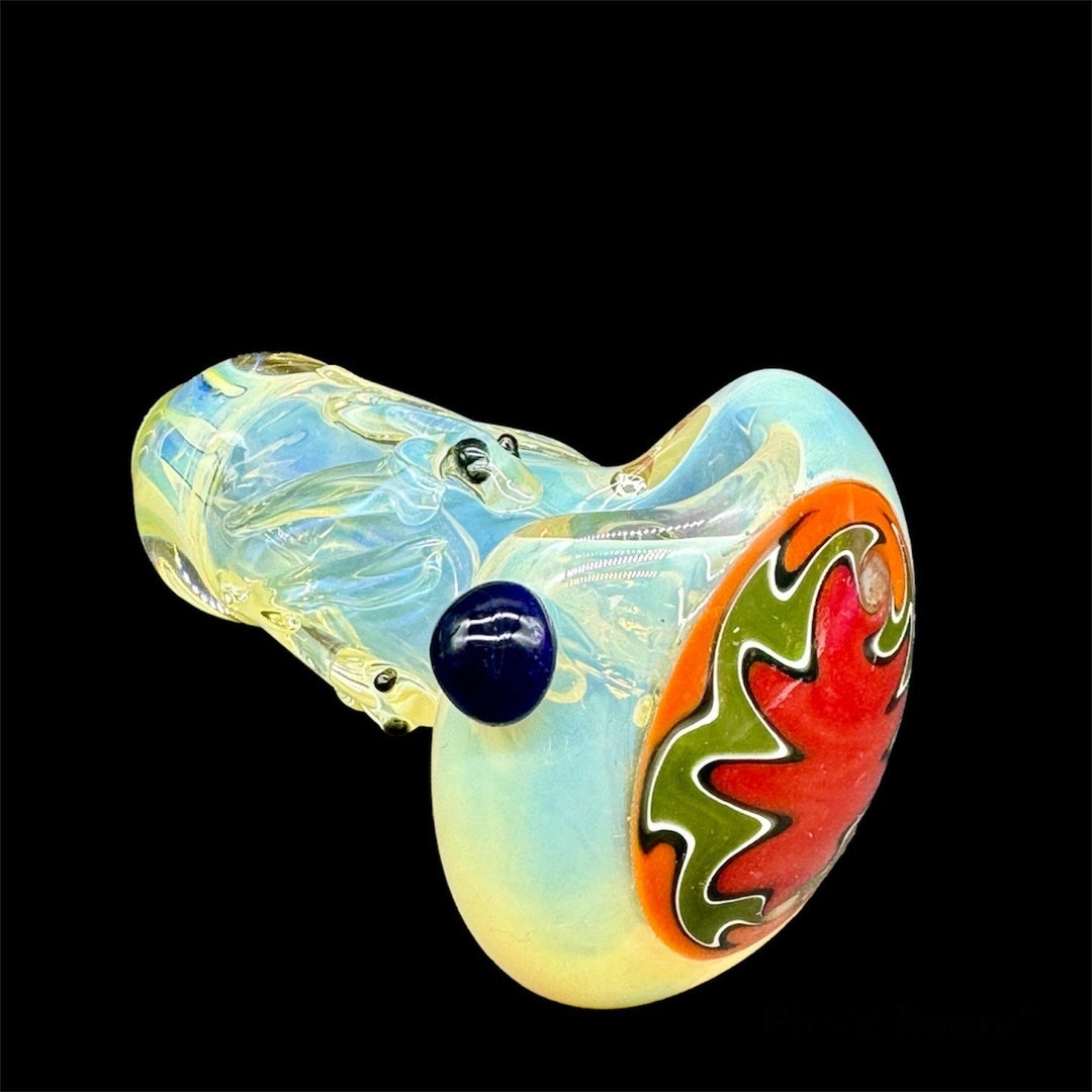Color Changing Glass Pipes, Unique Design Glass Pipe - Etsy