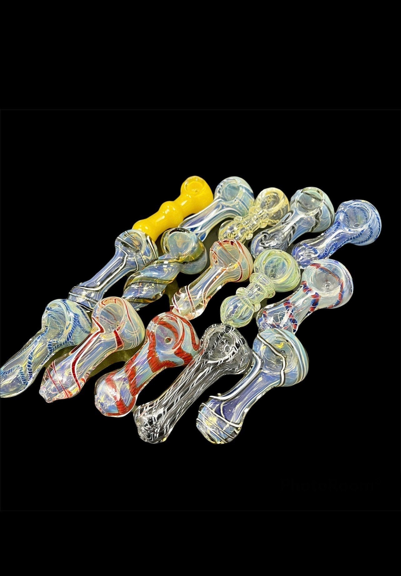 Mystery Glass Pipes Hand Blown Cute Glass Pipe - Etsy