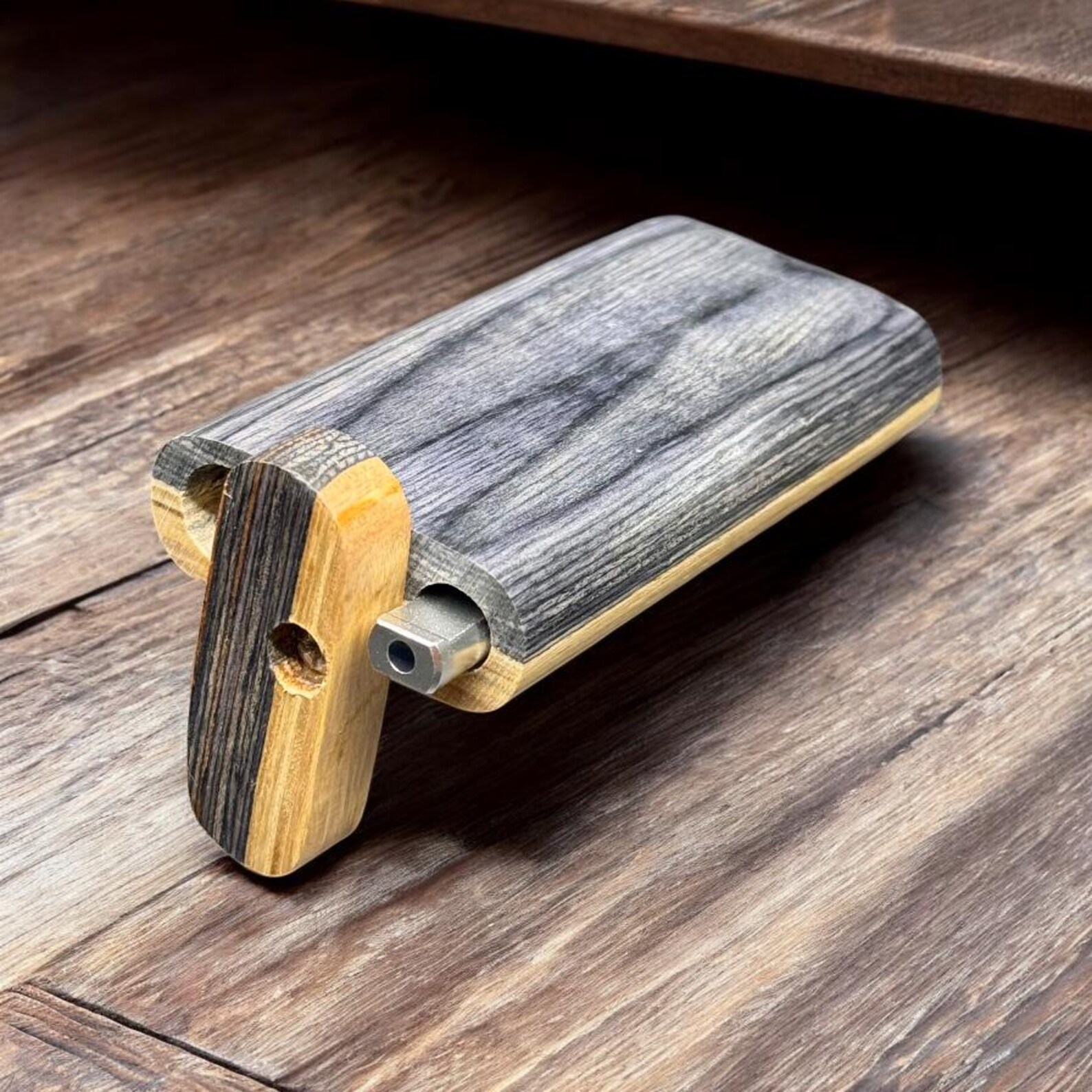 Dugout One Hitter Set, Black and White Wooden Dugout With One Hitter ...