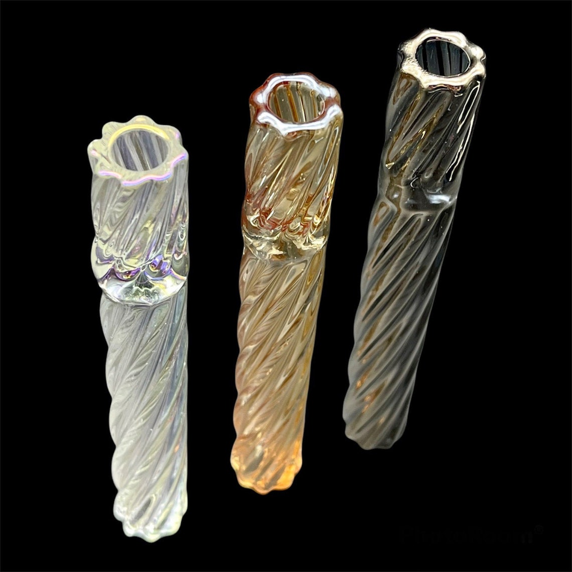 One Hitter Glass Pipe Unique Design One Hitter Pipes - Etsy