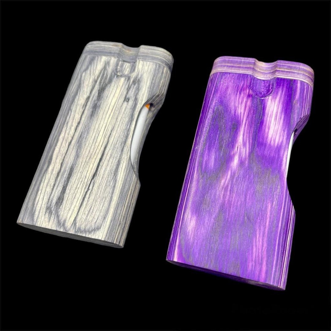 Dugout One Hitter Box, One Hitter Wooden Dugout With Pipe, Black Dugout ...