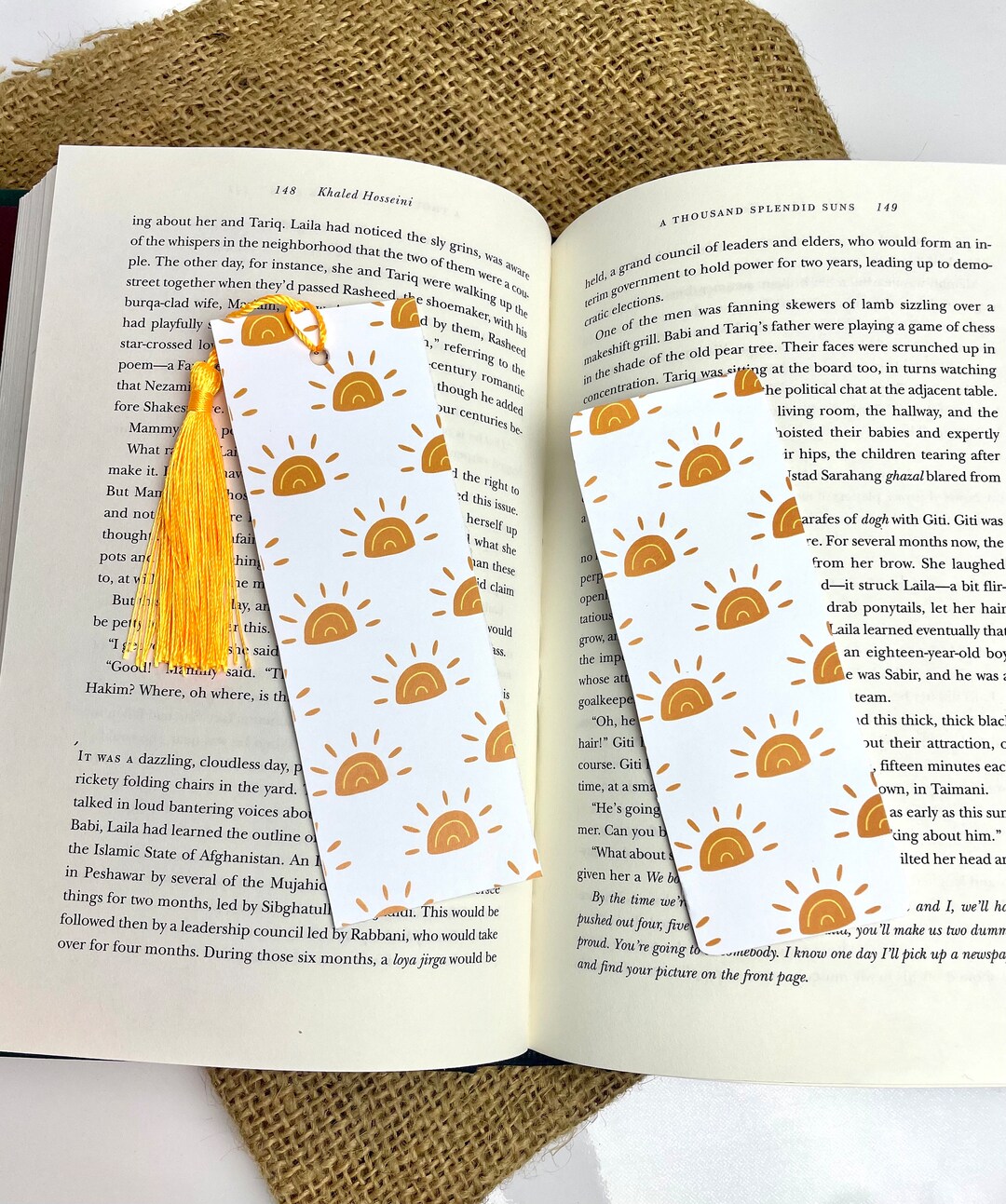 Sunshine Bookmark With White Background, Sunshine Bookmark, Book Lover ...