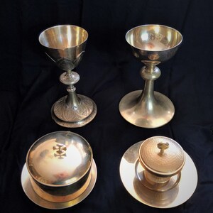 PATEN. LITURGICAL Object From QUEBEC, Canada. Paten. Christian ...