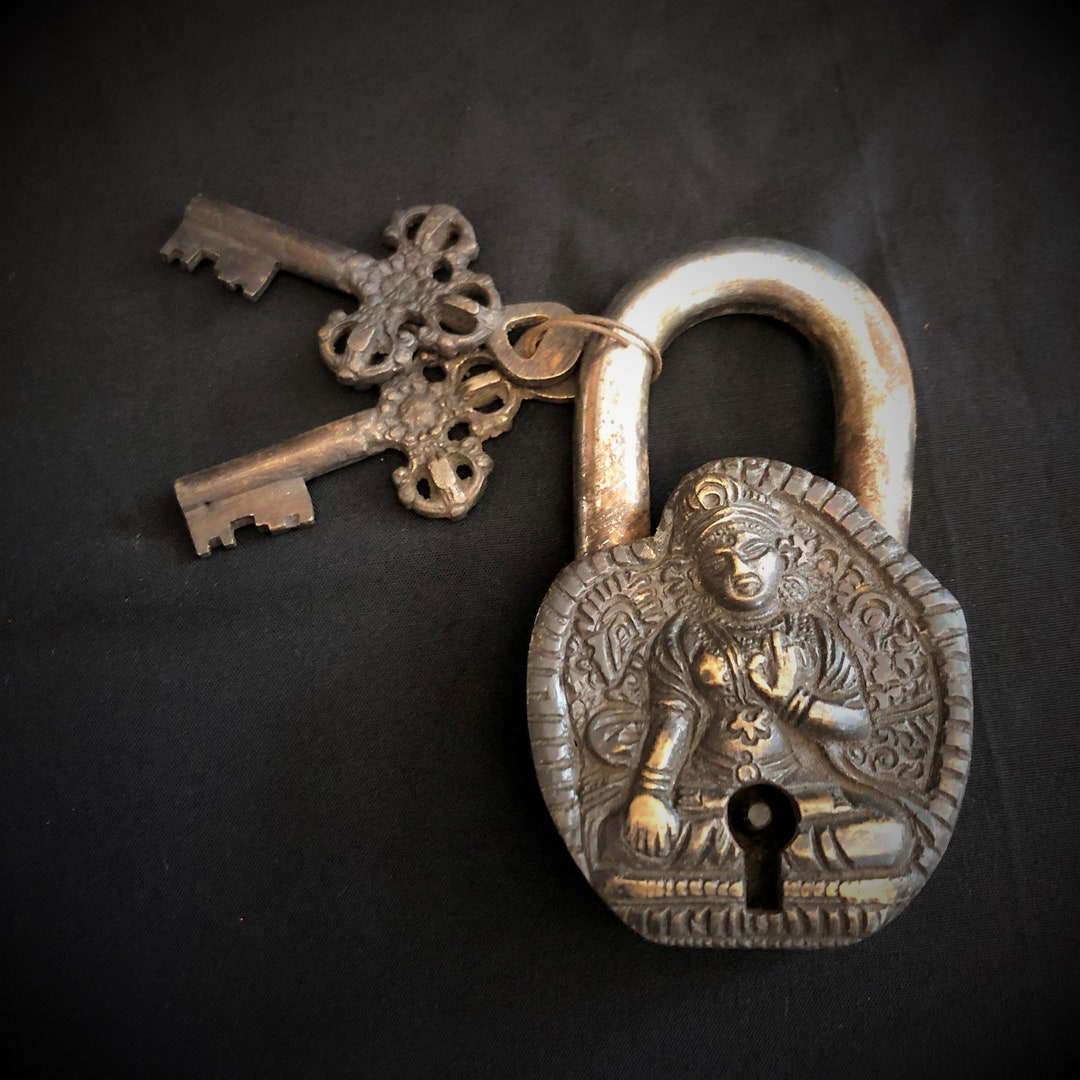 BRONZE PADLOCKS. Unique Stylized Sculpture, Viello Style, Antiquity ...