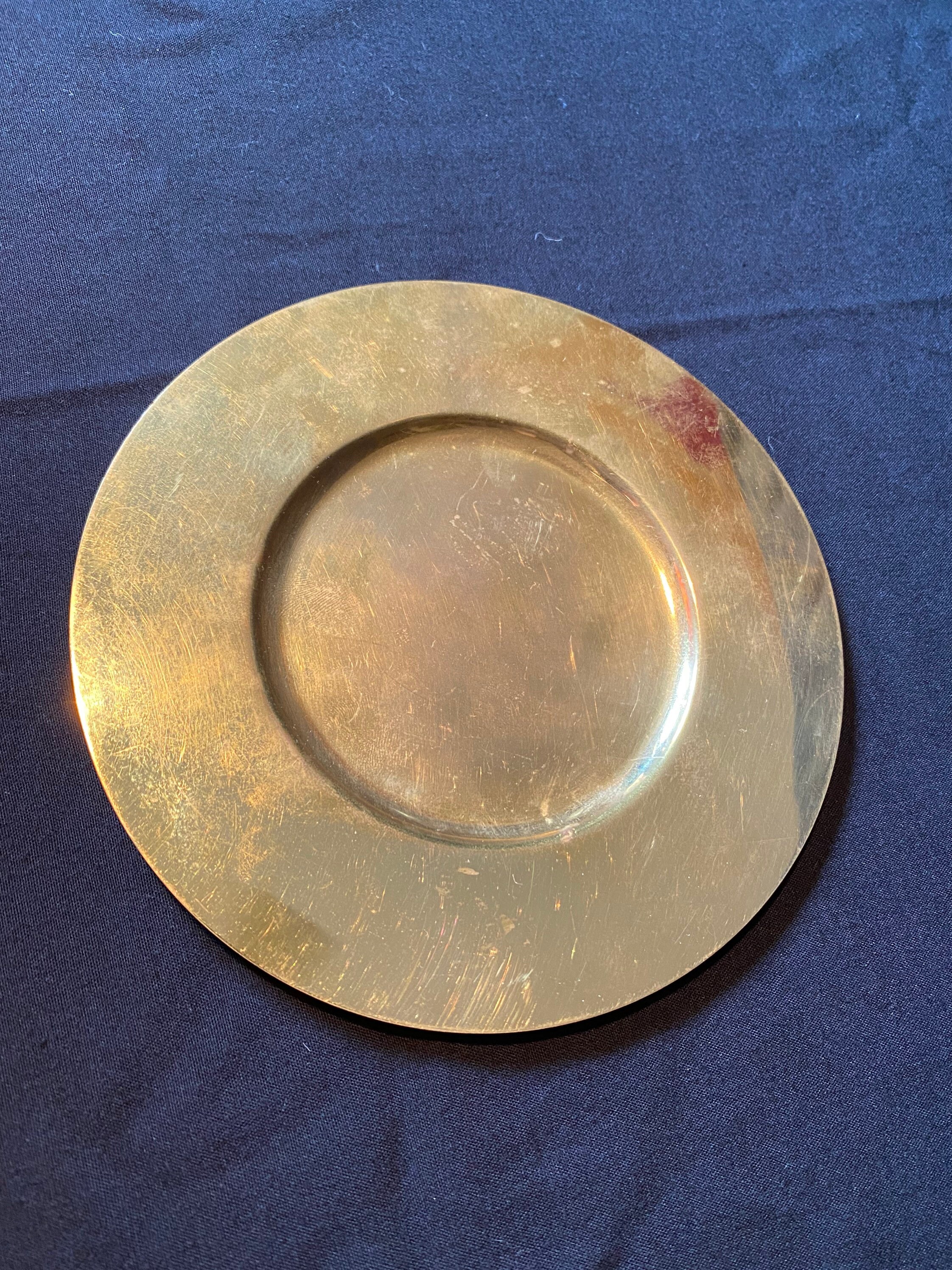 PATEN. LITURGICAL Object From QUEBEC, Canada. Paten. Christian ...