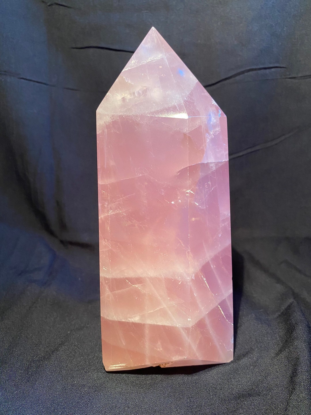 TOWER PINK QUARTZ TOWER. Pink Quartz. Unic and Very Nice Gift or for ...
