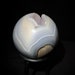 CHALCEDONY & GEODE, Spherical Shaped Stone, Pale Blue Mineral Sphere ...