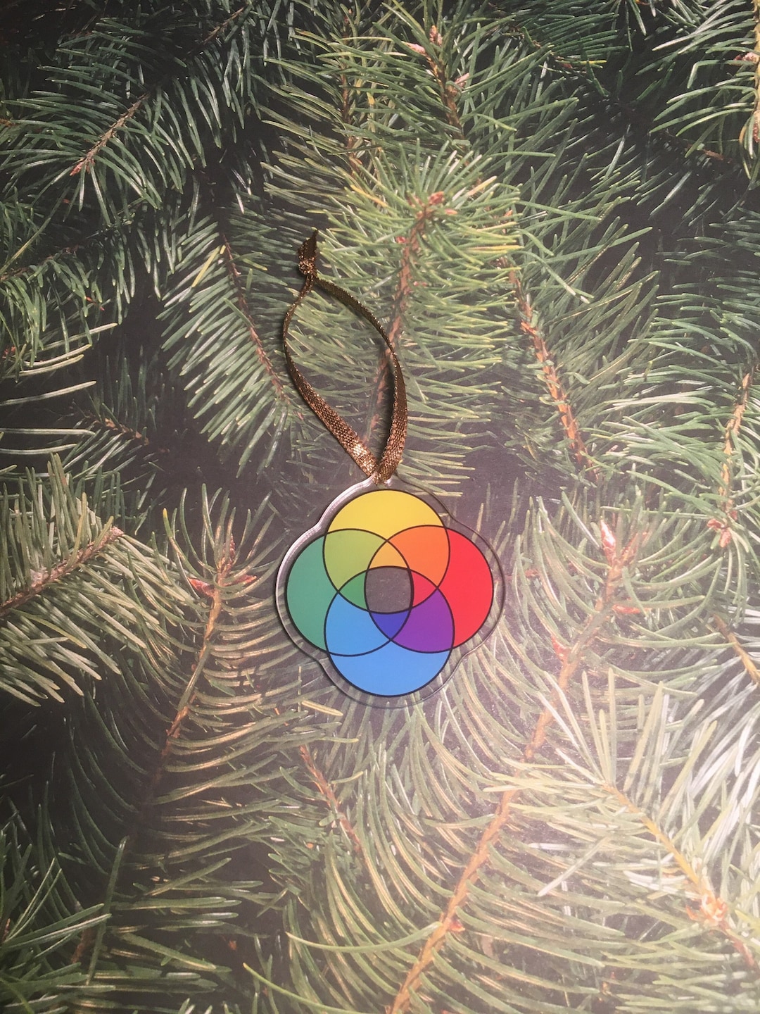 Plural Pride Rings Acrylic Ornament - Etsy