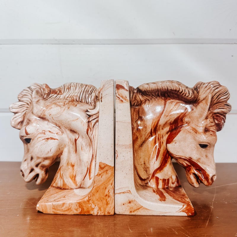 Ceramic Bookends - Etsy
