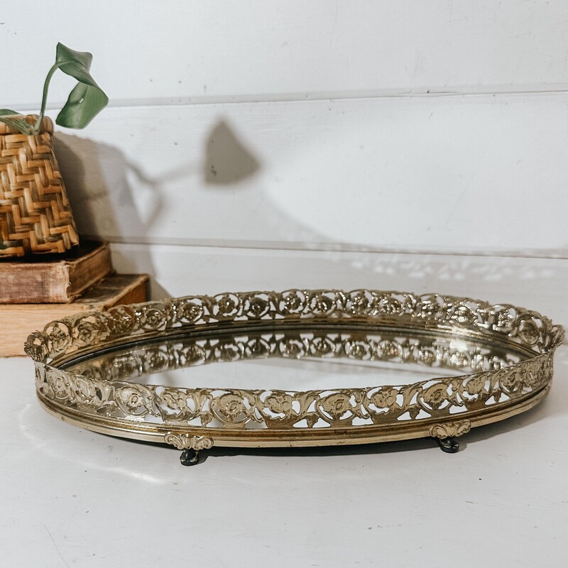 Antique Vanity Trays - Etsy