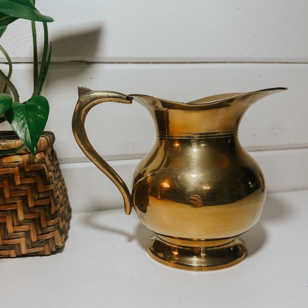 Brass Pitchers - Etsy