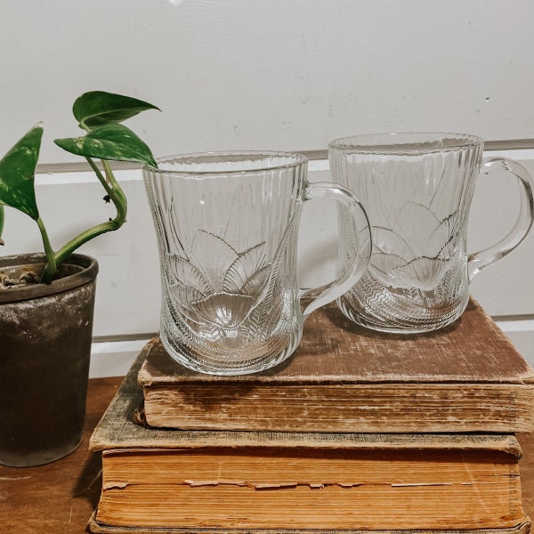 Glcoloc Glass Mugs Etsy
