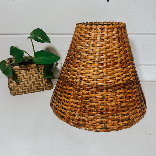 Rattan Lamp Shade - Etsy
