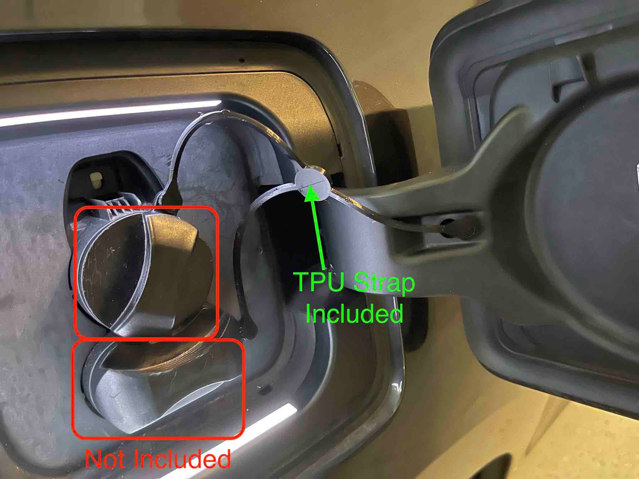BMW I3 & Mini Cooper SE Replacement Charging Port Cover Strap for Dual ...