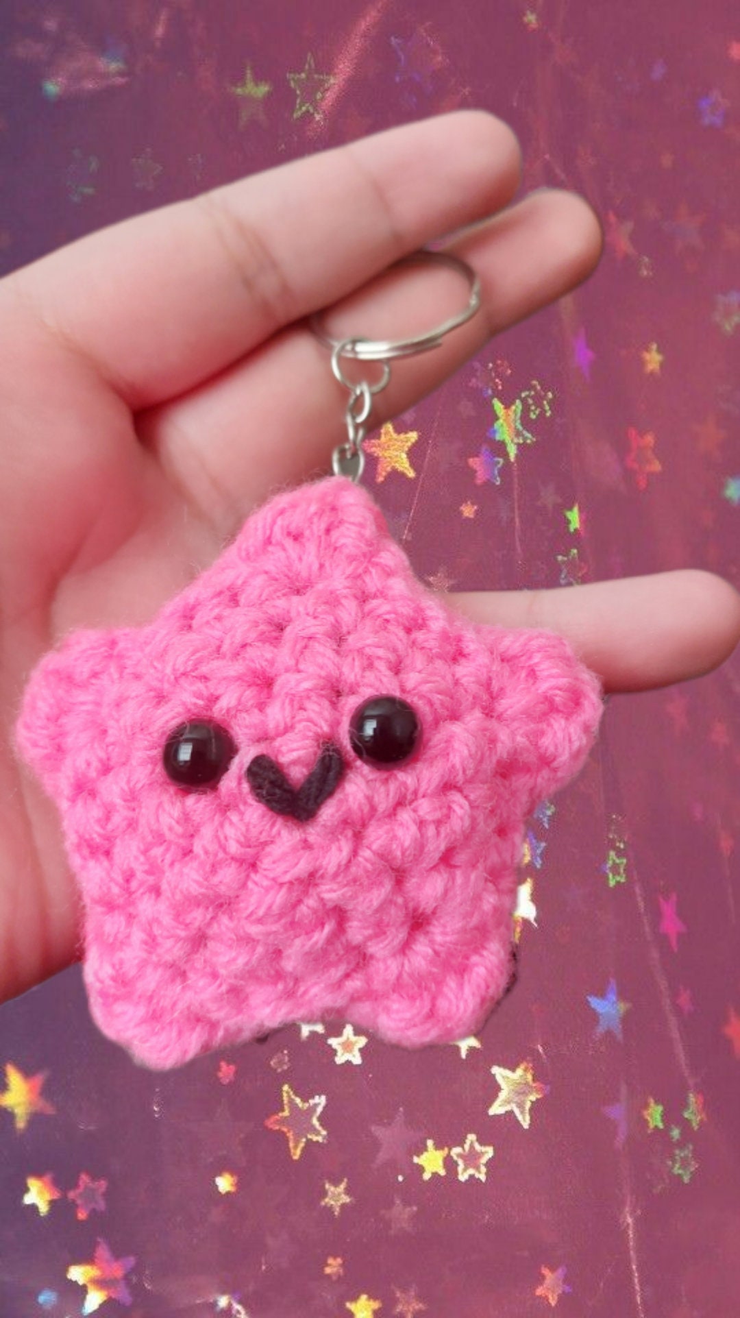 Star Keychains Bent Straw Shop - Etsy