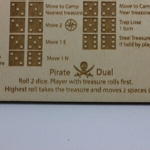 Treasure Hunt Board Game for All Ages Includes Pieces and | Etsy Canada