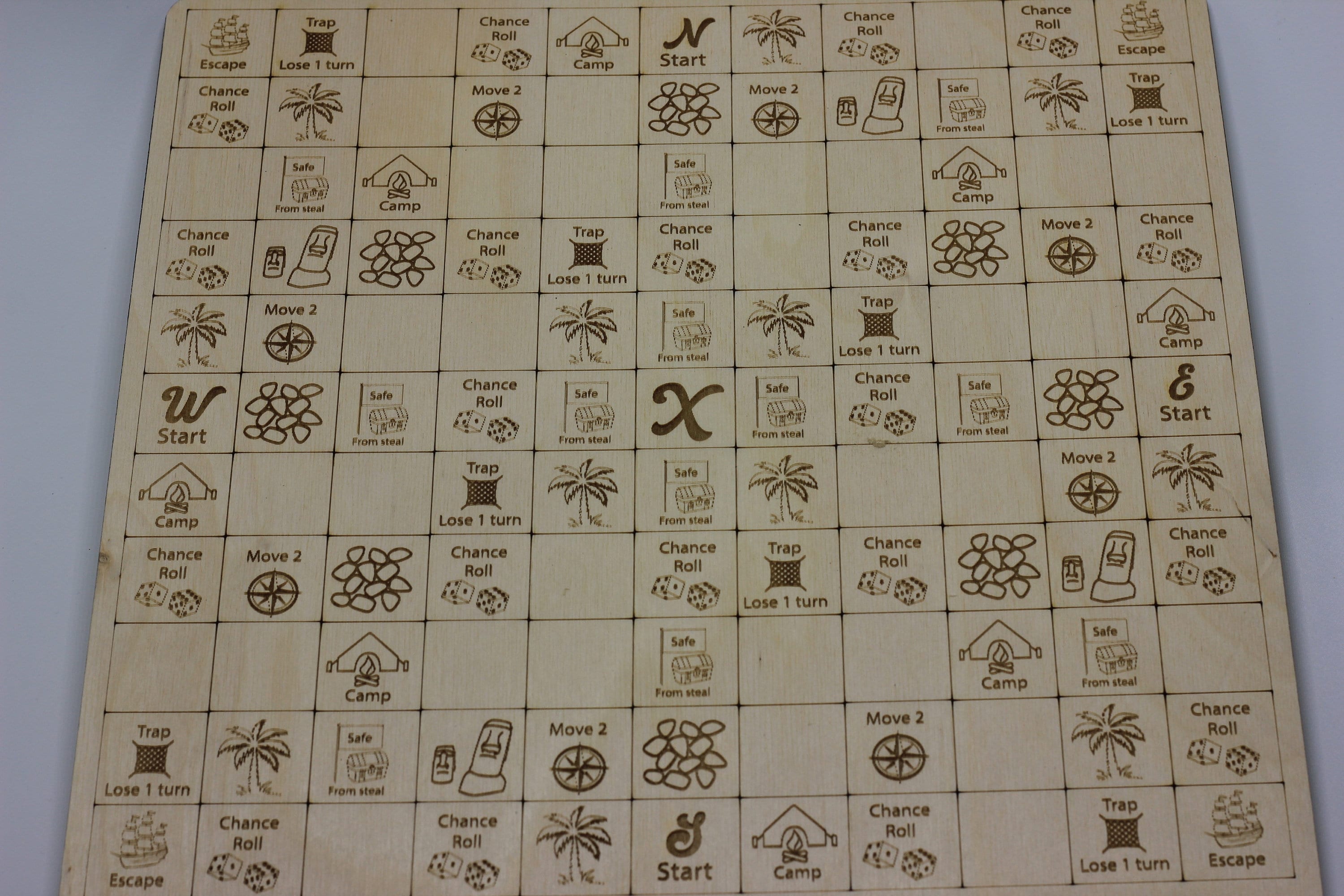 Treasure Hunt Board Game for All Ages Includes Pieces and - Etsy Canada