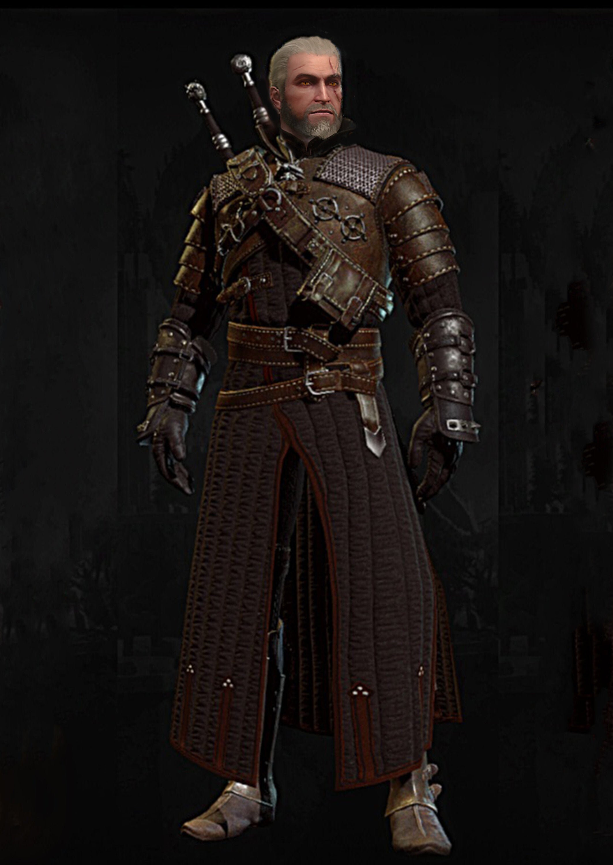 4 sets of Witcher armor Bear Armor Geralt's costume | Etsy