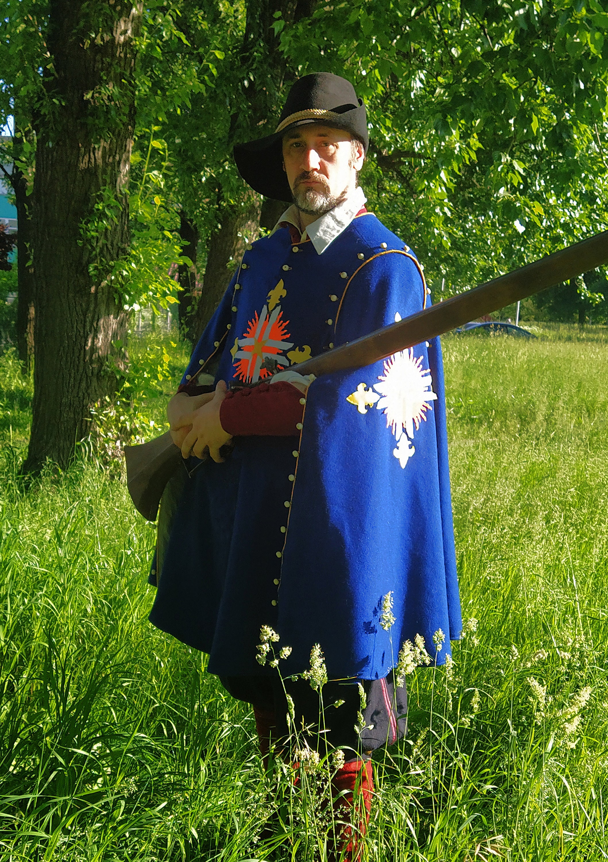 Tabard of the MusketeerMedieval Larp TunicCloak of the | Etsy
